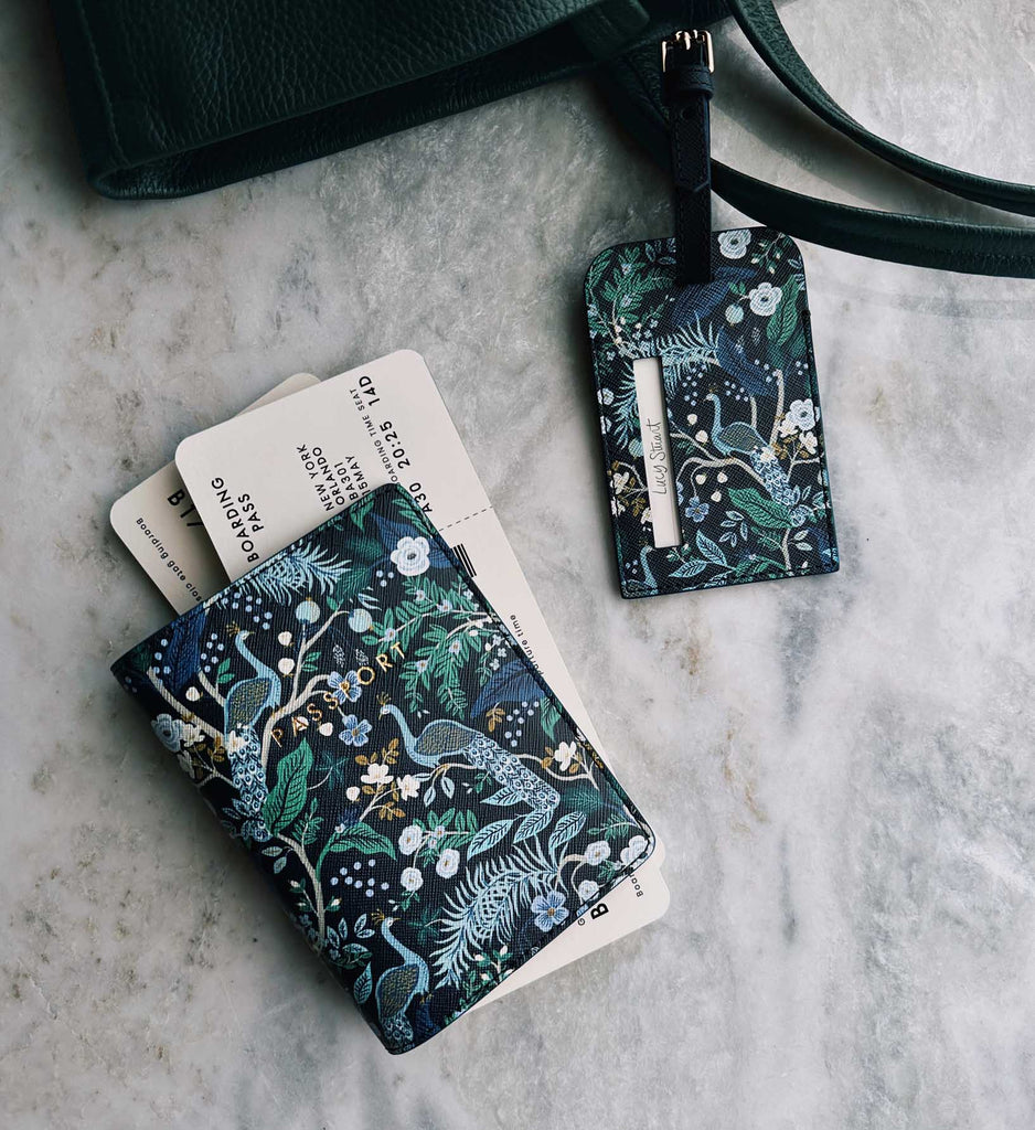 Passport Holder - Peacock – Rifle Paper Co