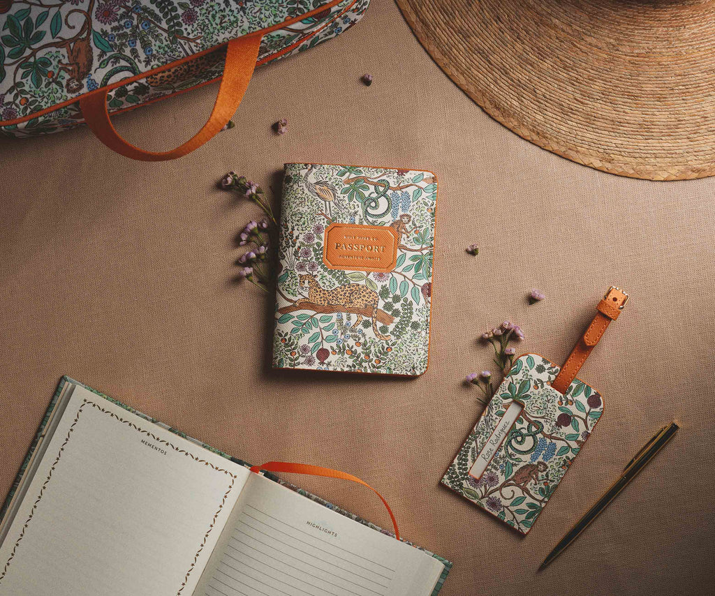 Passport Holder & Luggage Tag Set - Safari – Rifle Paper Co