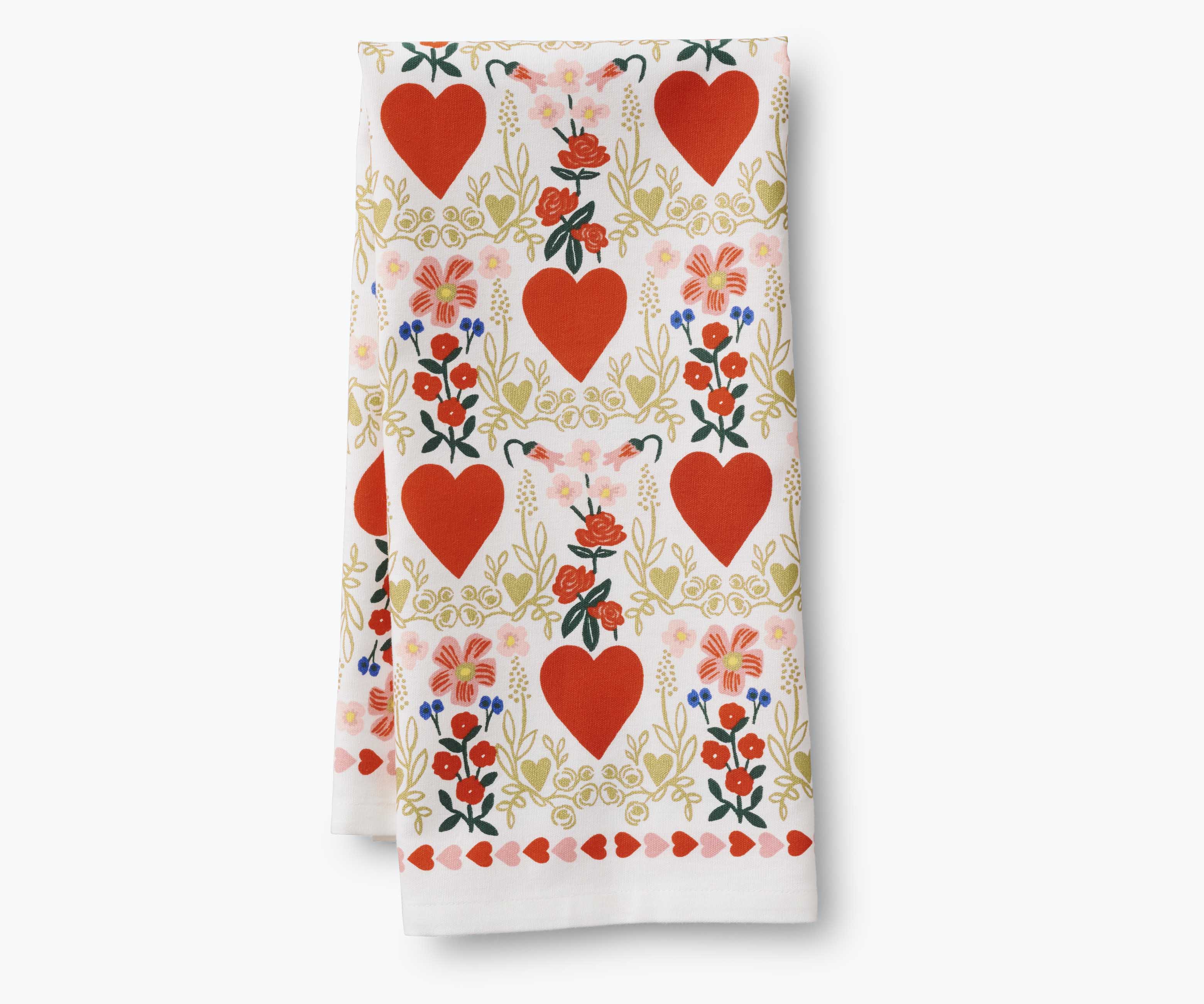 Juliet Floral Printed Tea Towel | Rifle Paper Co.