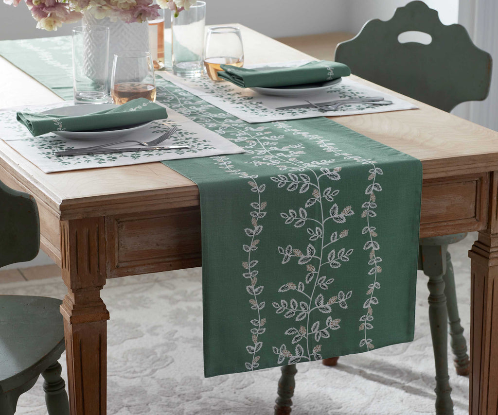 Climbing Vines Cotton Table Runner | Rifle Paper Co.