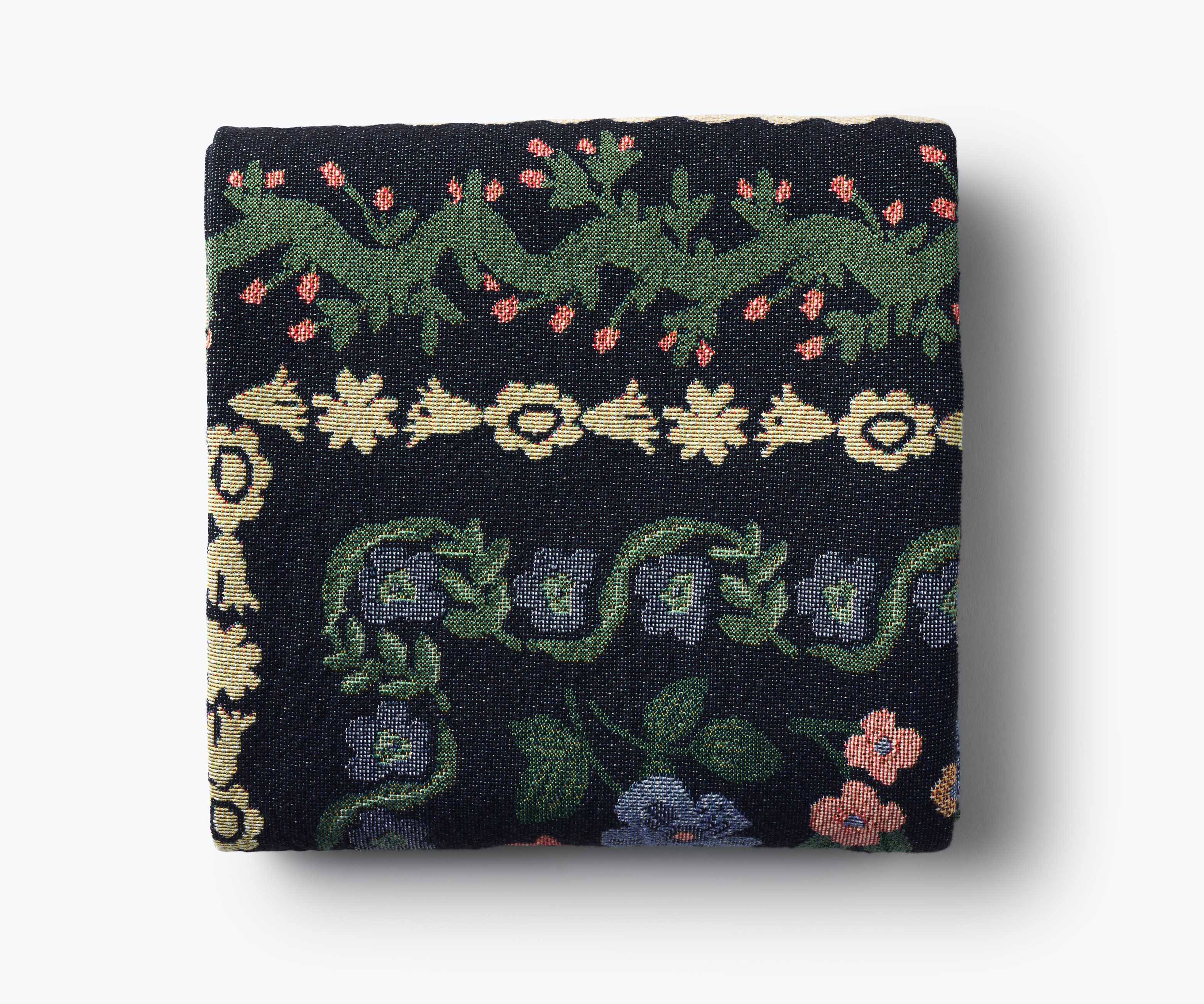 Wildwood Woven Cotton Blanket | Rifle Paper Co.