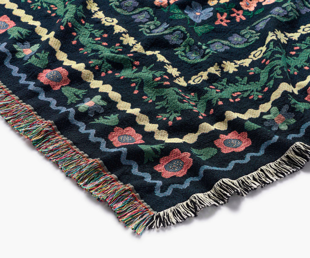 Woven Blanket - Wildwood – Rifle Paper Co