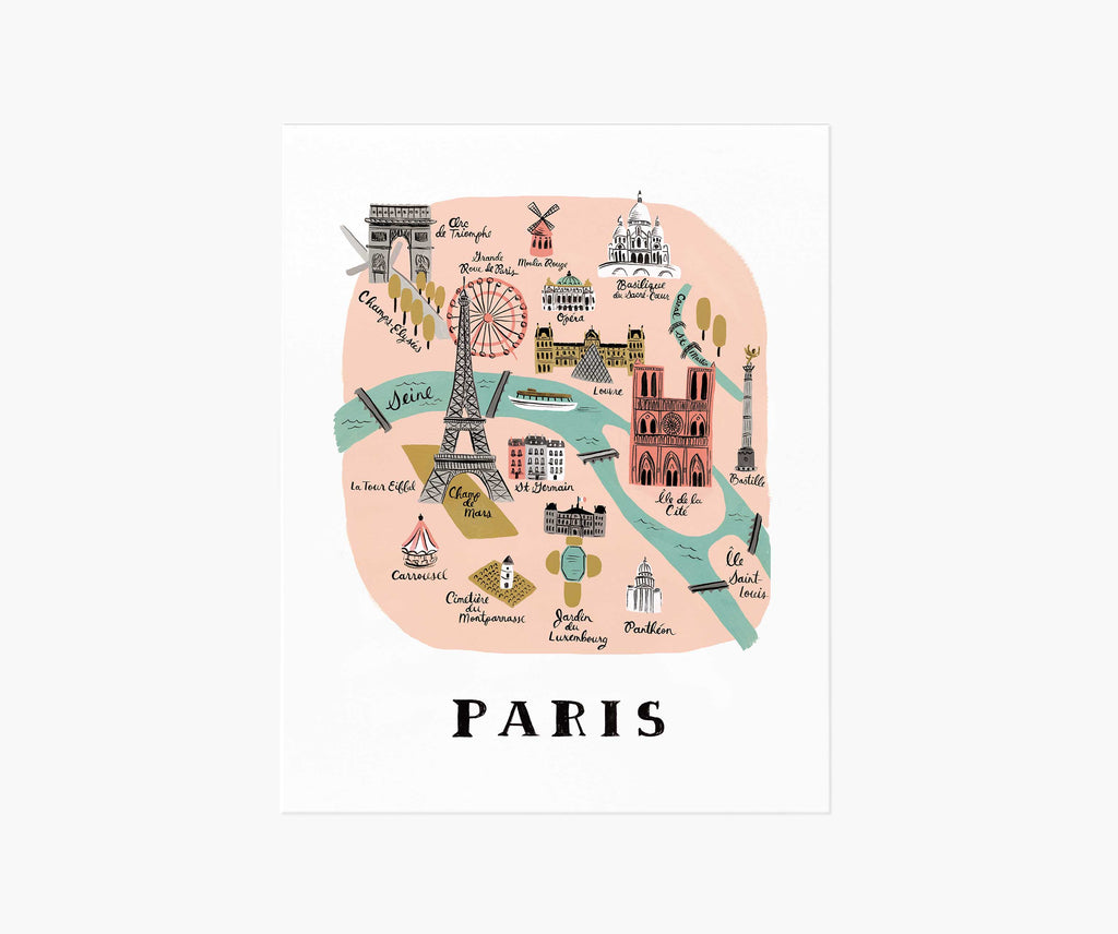 Paris Art Print – Rifle Paper Co
