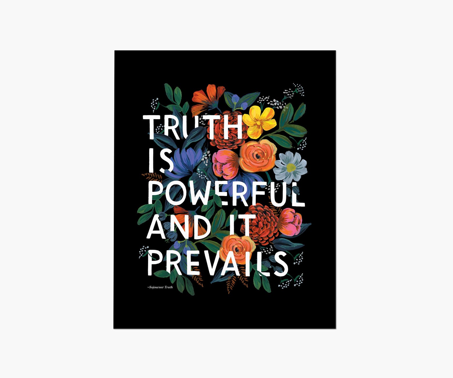 Truth Quote Illustrated Art Print | Rifle Paper Co.