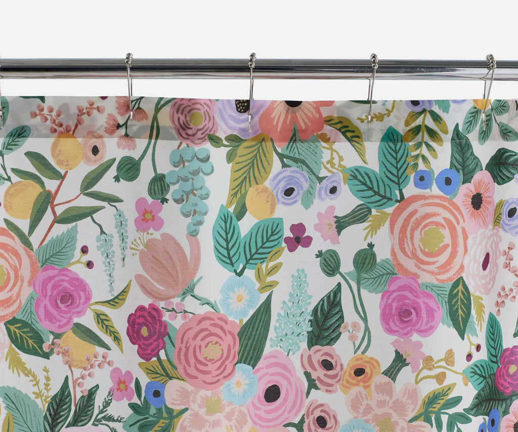 Percale Shower Curtain - Garden Party – Rifle Paper Co