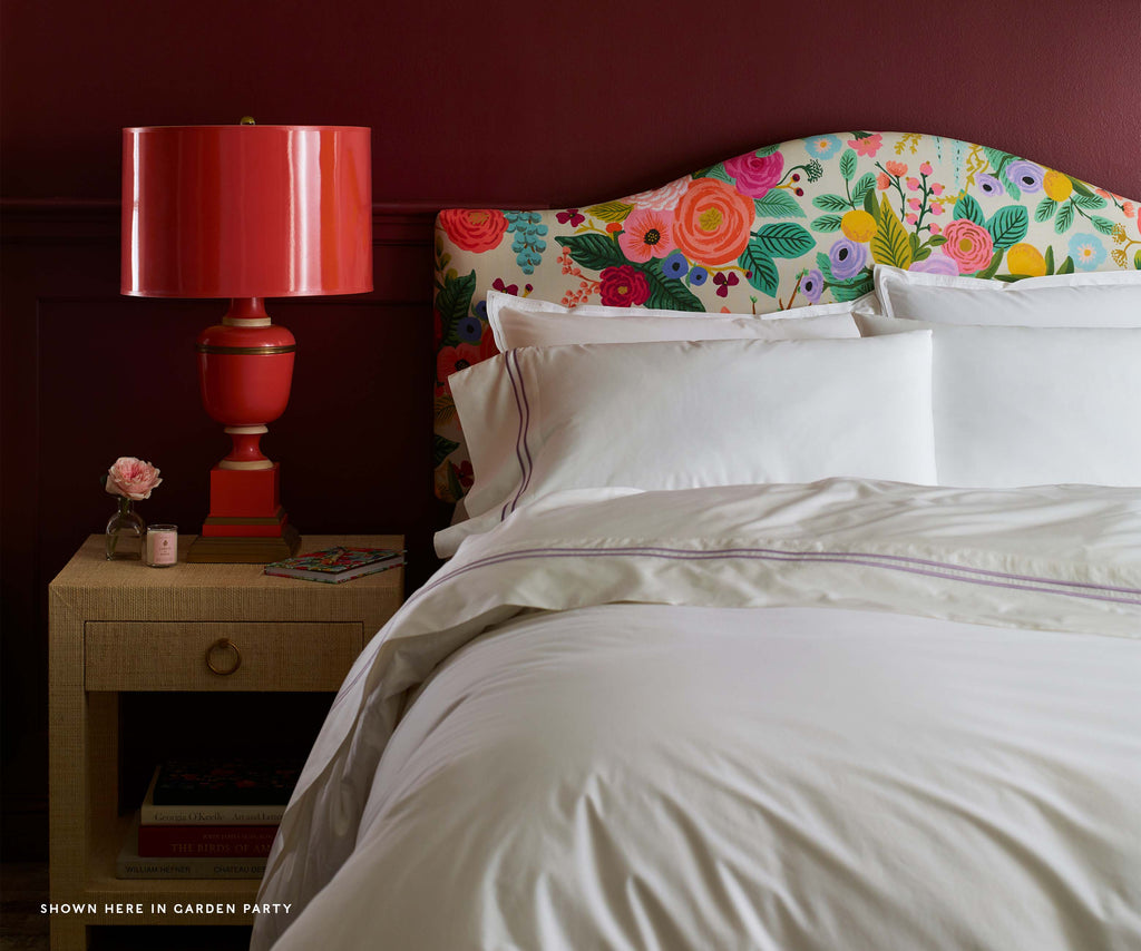 Mayfair Headboard in Willowberry | Rifle Paper Co.
