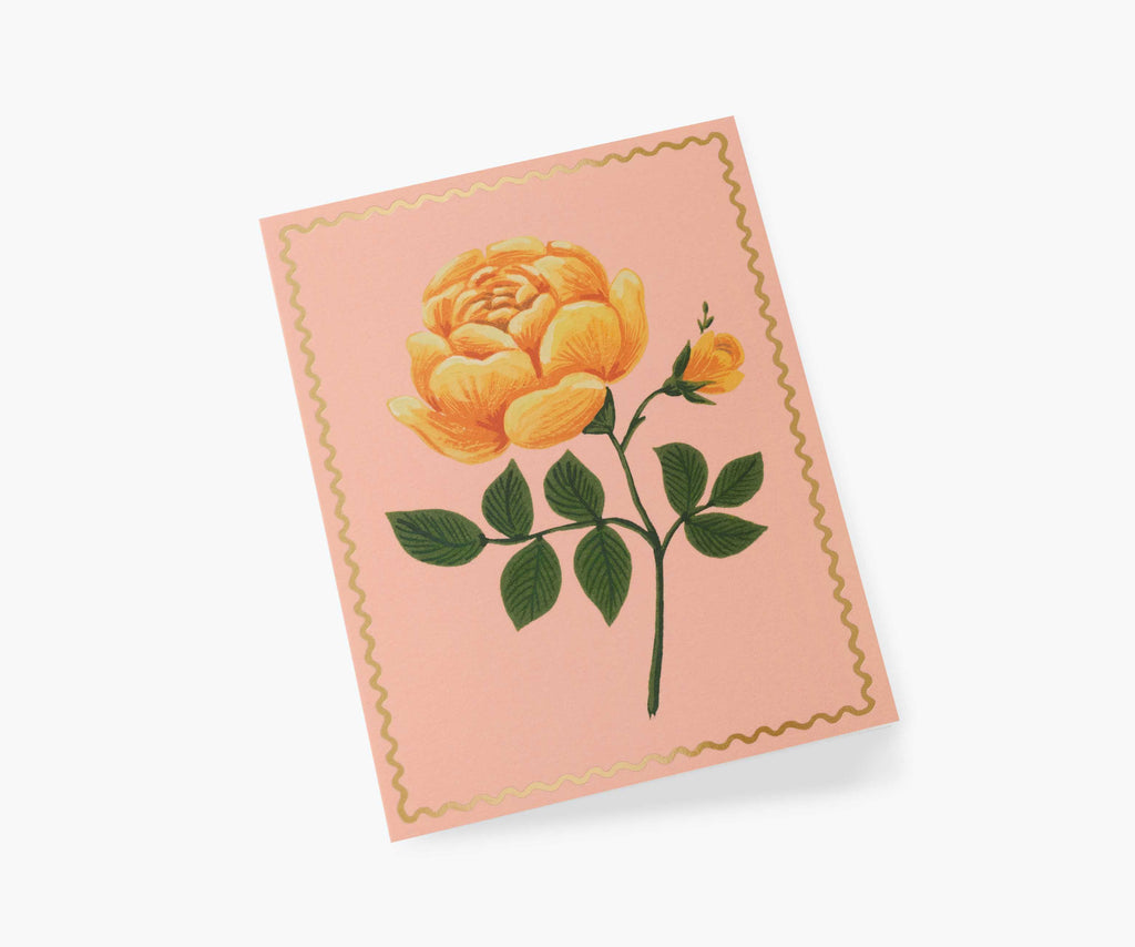 Yellow Rose Card – Rifle Paper Co