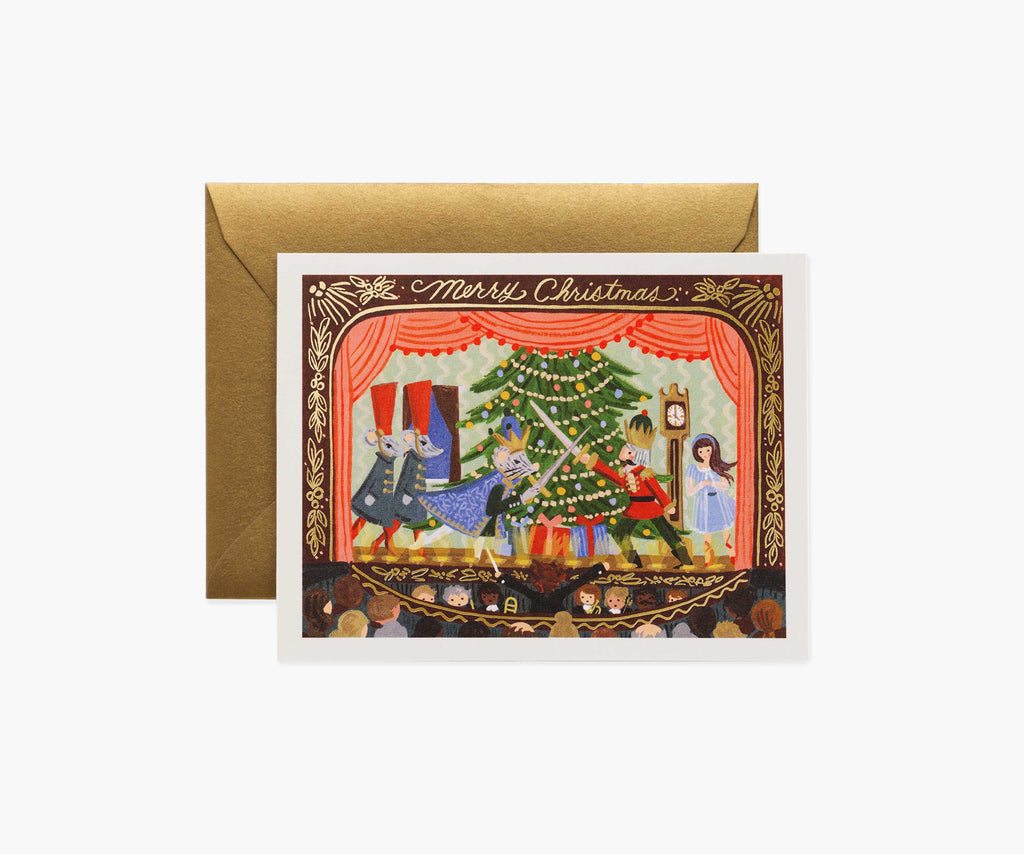 Nutcracker Christmas Greeting Card – Rifle Paper Co