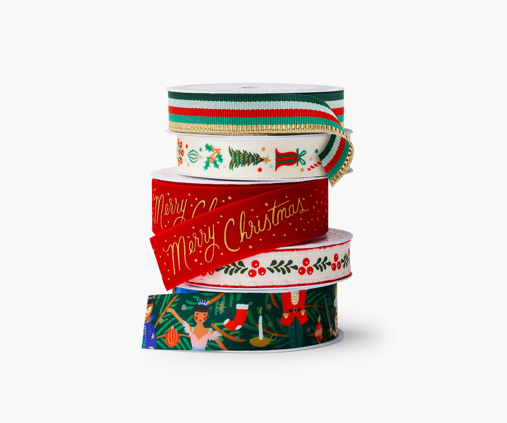 Ribbon Set of 5 - Holiday – Rifle Paper Co