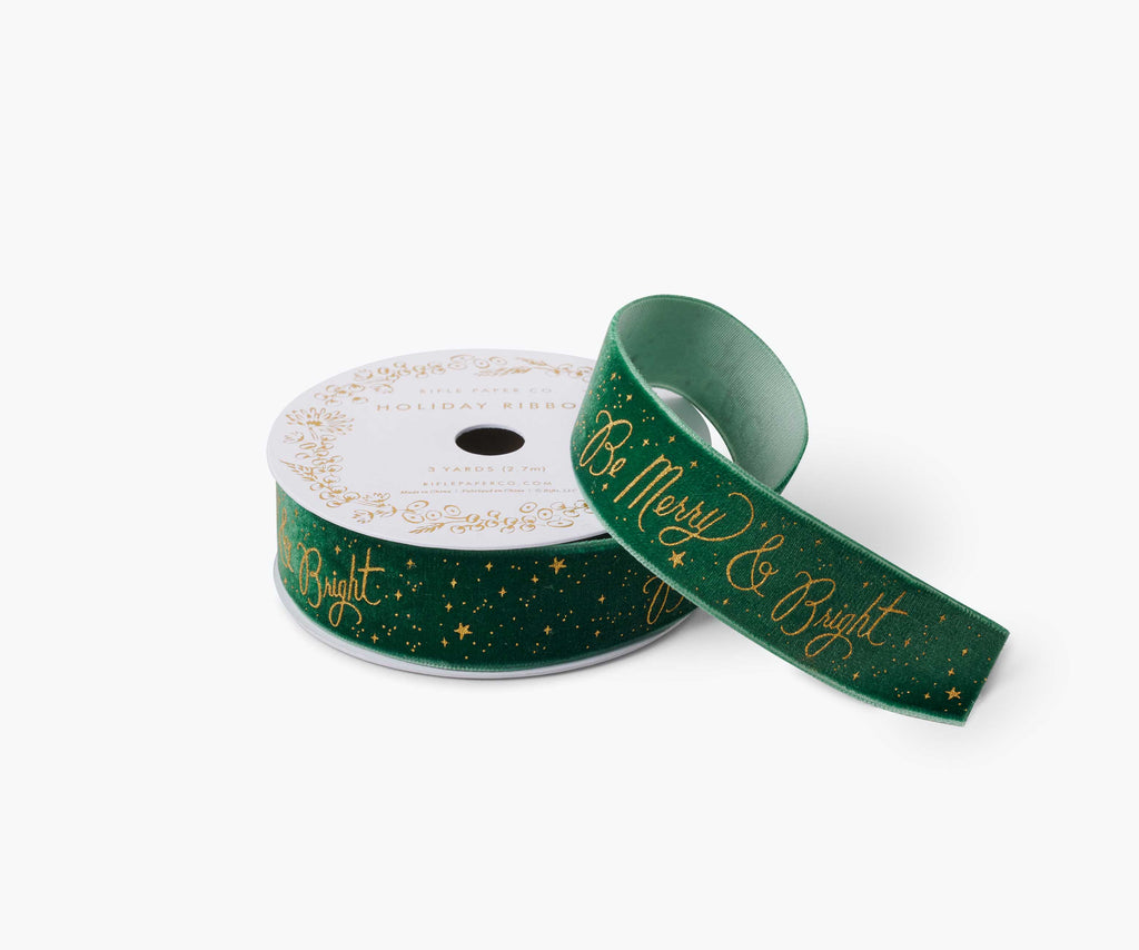 Ribbon Set of 5 - Be Merry And Bright – Rifle Paper Co