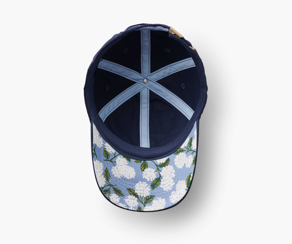 Baseball Cap - Hydrangea – Rifle Paper Co