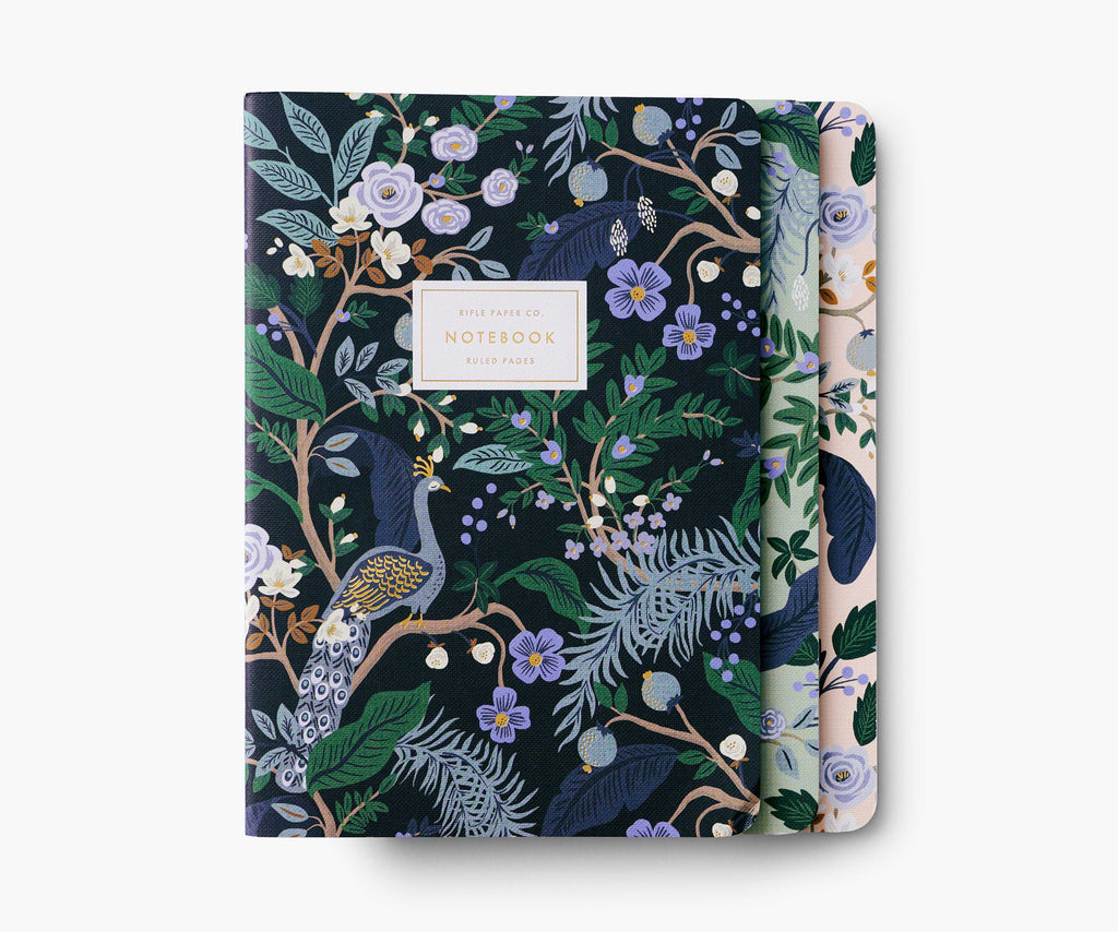 Stitched Notebook Set - Peacock – Rifle Paper Co