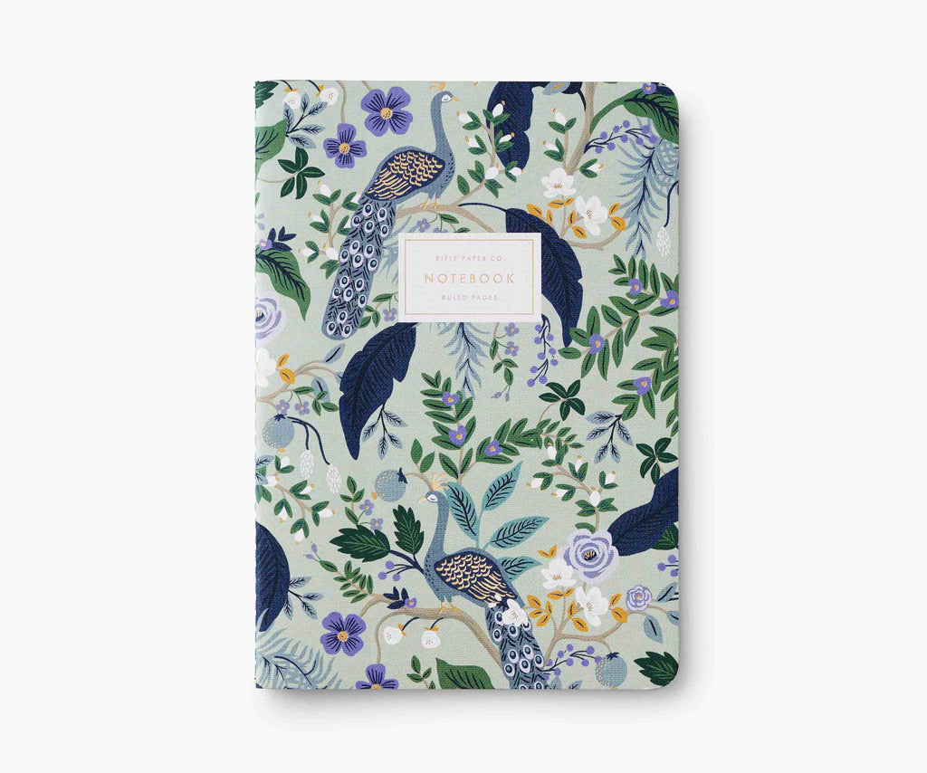 Stitched Notebook Set - Peacock – Rifle Paper Co