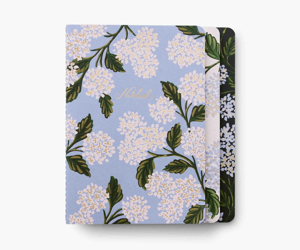 Stitched Notebook Set - Hydrangea – Rifle Paper Co