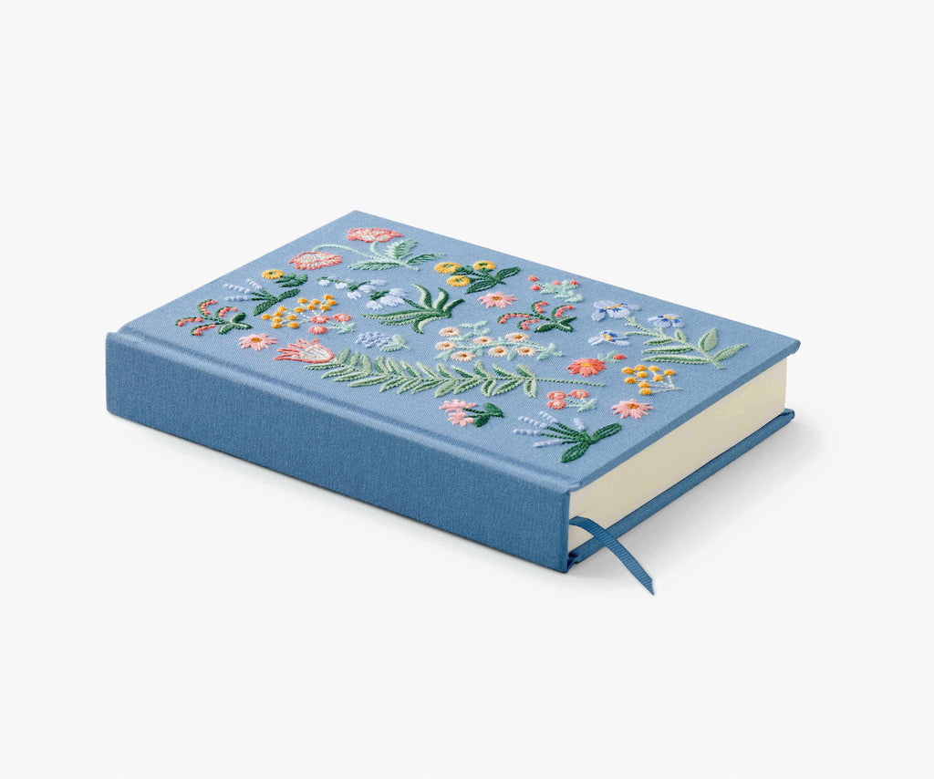 Embroidered Journal - Menagerie Garden – Rifle Paper Co