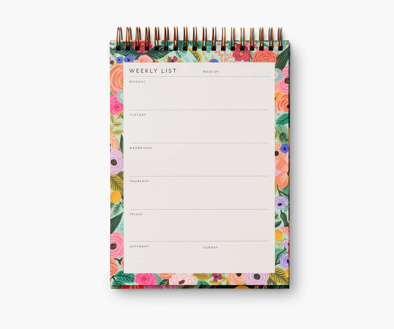 Garden Party Desktop Weekly Planner | Rifle Paper Co.