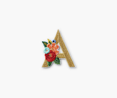 Monogram Embroidered Sticker Patches | Rifle Paper Co.
