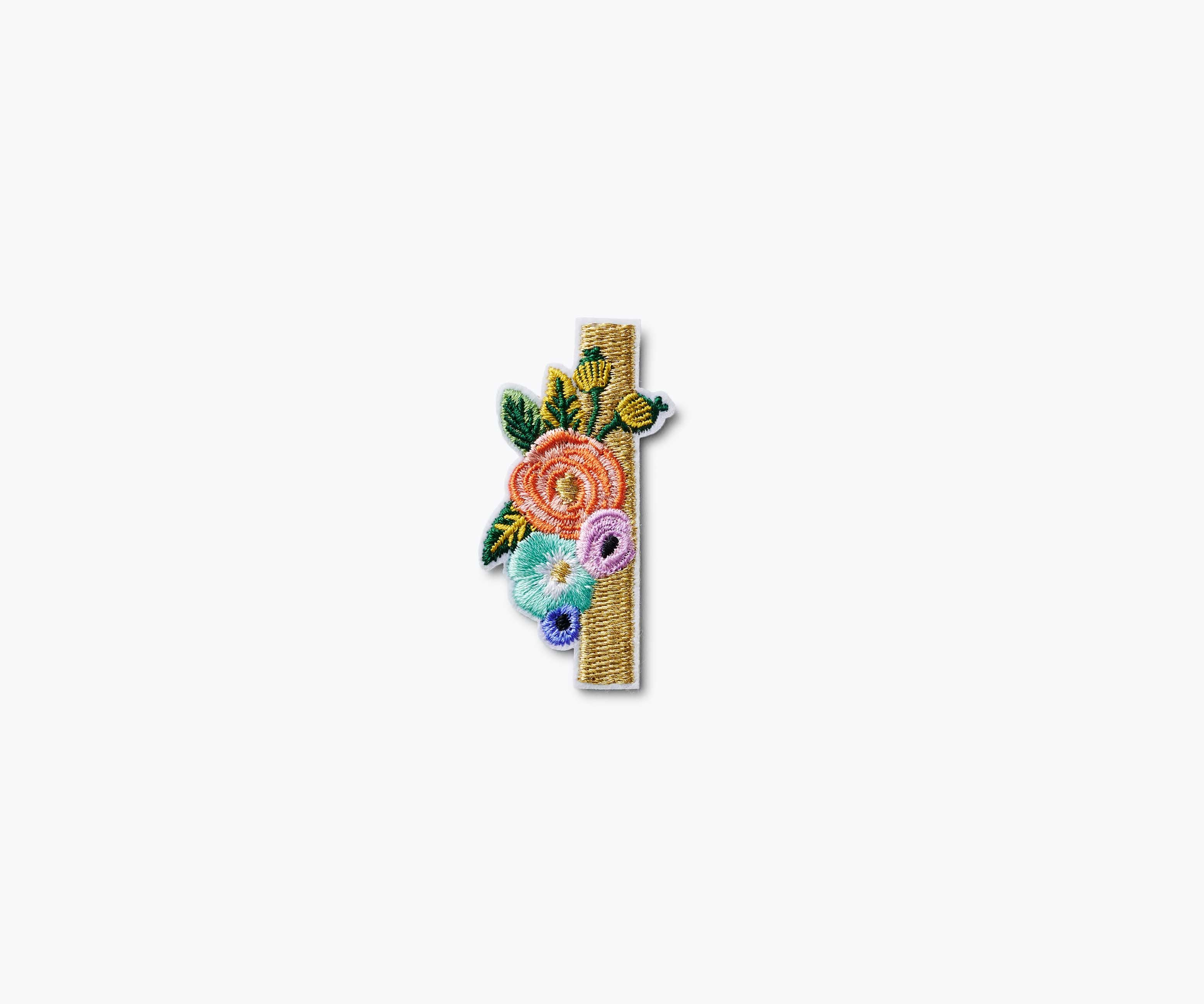 Monogram Embroidered Sticker Patches | Rifle Paper Co.