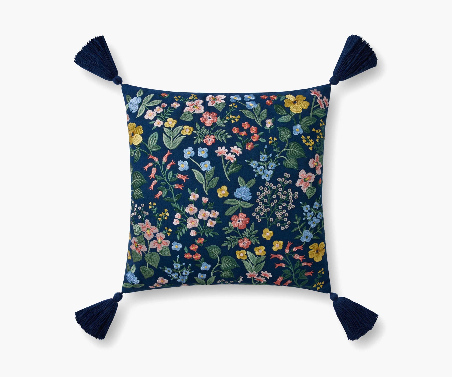 Mayfair Embroidered Pillow - Cream – Rifle Paper Co