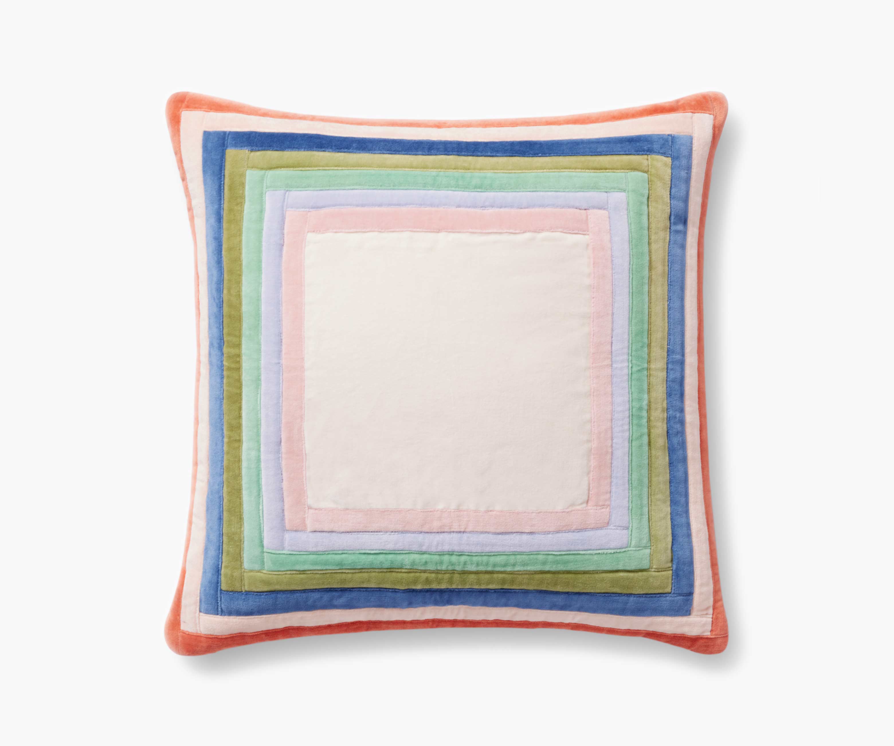 Palette Multi Throw Pillow by Loloi | Rifle Paper Co.