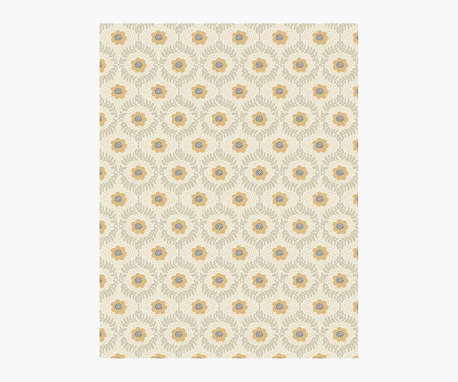 Emma Wallpaper Sample in Linen | Rifle Paper Co.