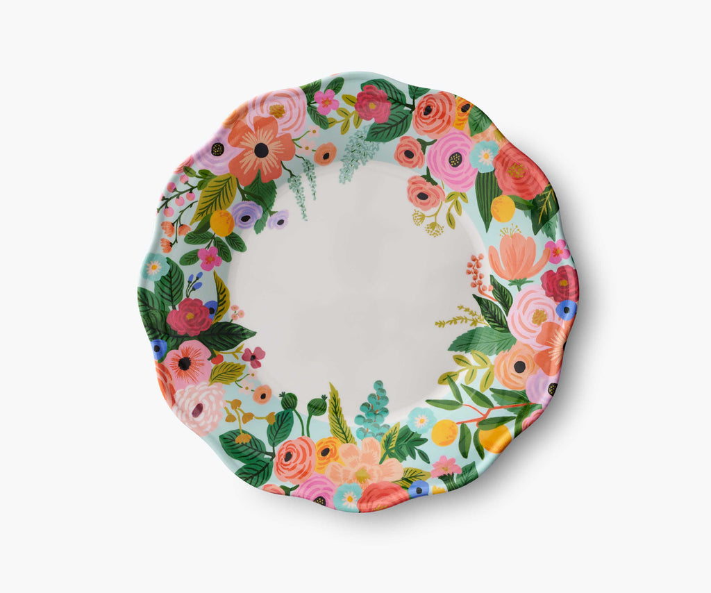 Melamine Assorted Dinner Plates - Garden Party – Rifle Paper Co