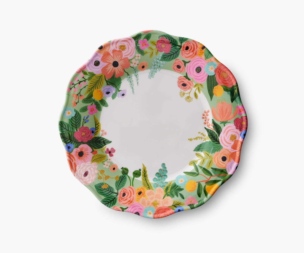 Melamine Assorted Dinner Plates - Garden Party – Rifle Paper Co