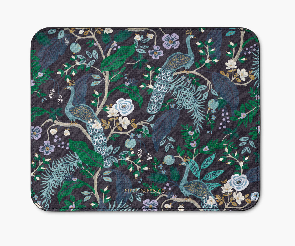 Mouse Pad - Peacock – Rifle Paper Co
