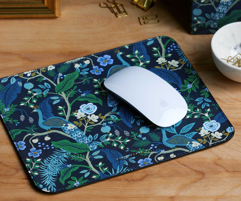 Mouse Pad - Peacock – Rifle Paper Co