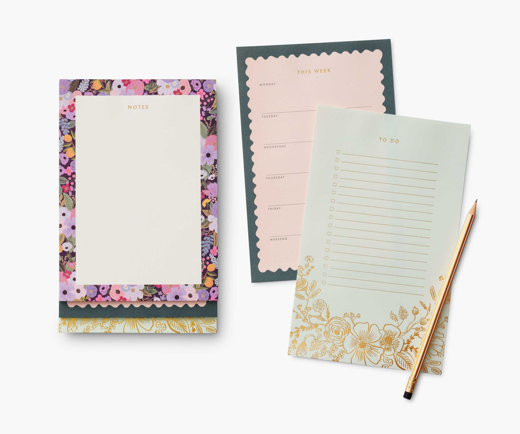 Tiered Notepad - Garden Party – Rifle Paper Co