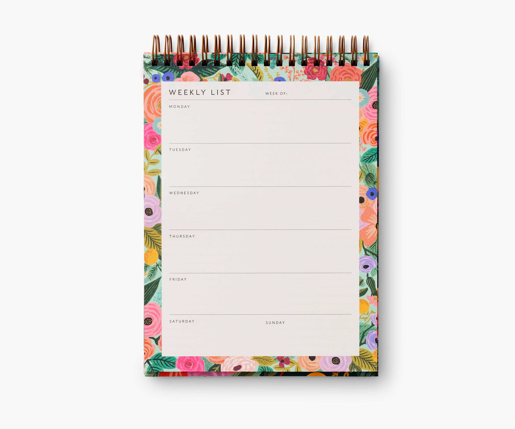 Desktop Weekly Planner - Garden Party – Rifle Paper Co