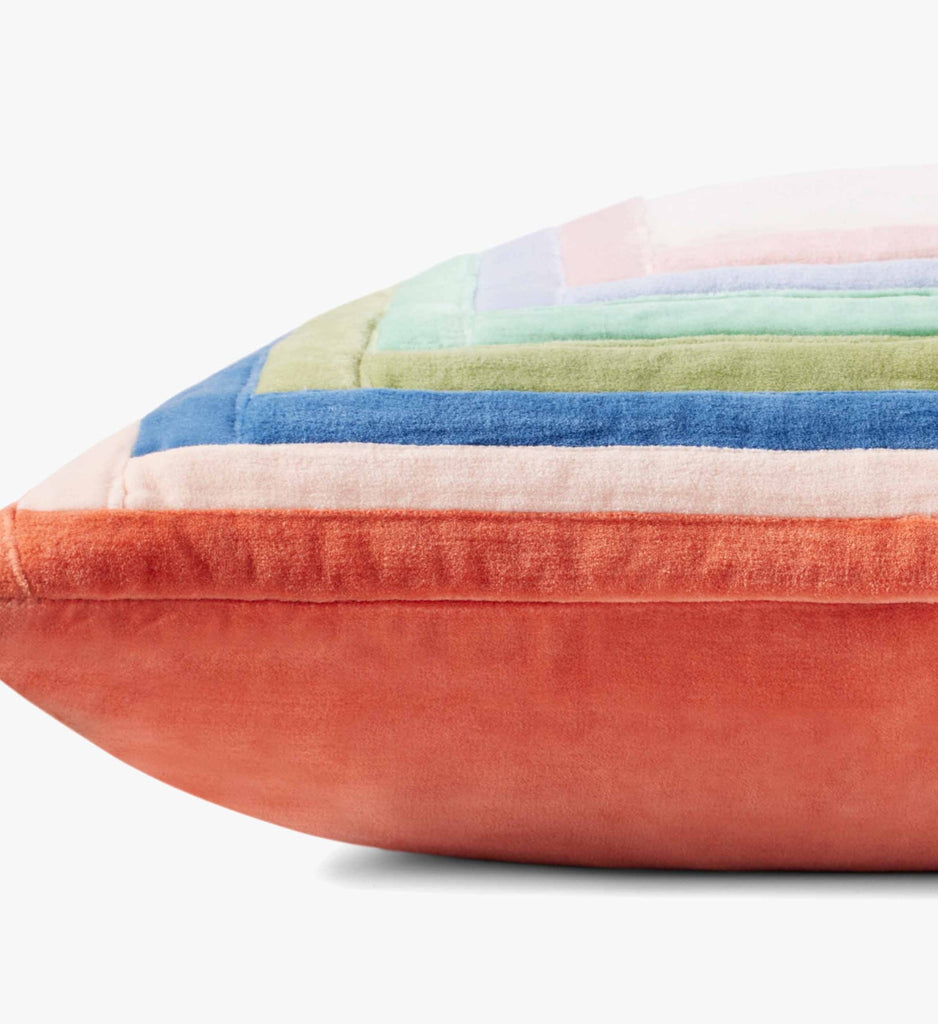 Palette Multi Throw Pillow by Loloi | Rifle Paper Co.