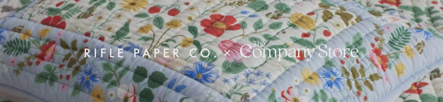 Percale Shower Curtain - Dahlia – Rifle Paper Co
