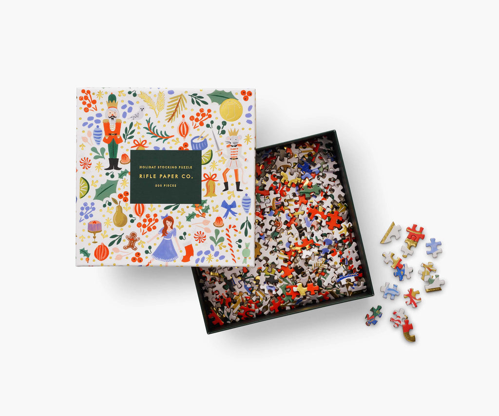Holiday Jigsaw Puzzle - Nutcracker Sweets – Rifle Paper Co
