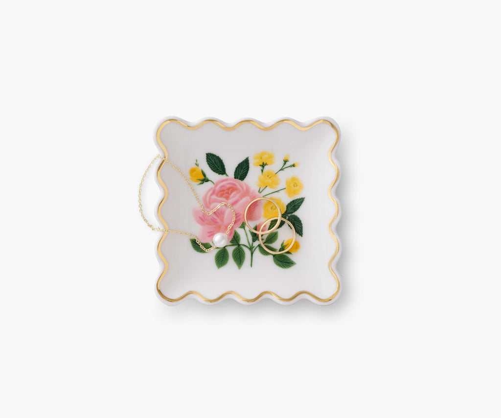 Porcelain Ring Dish - Roses – Rifle Paper Co