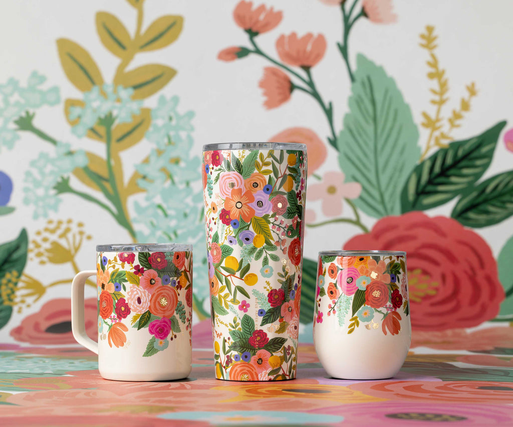 Stemless Wine Cup - Garden Party – Rifle Paper Co