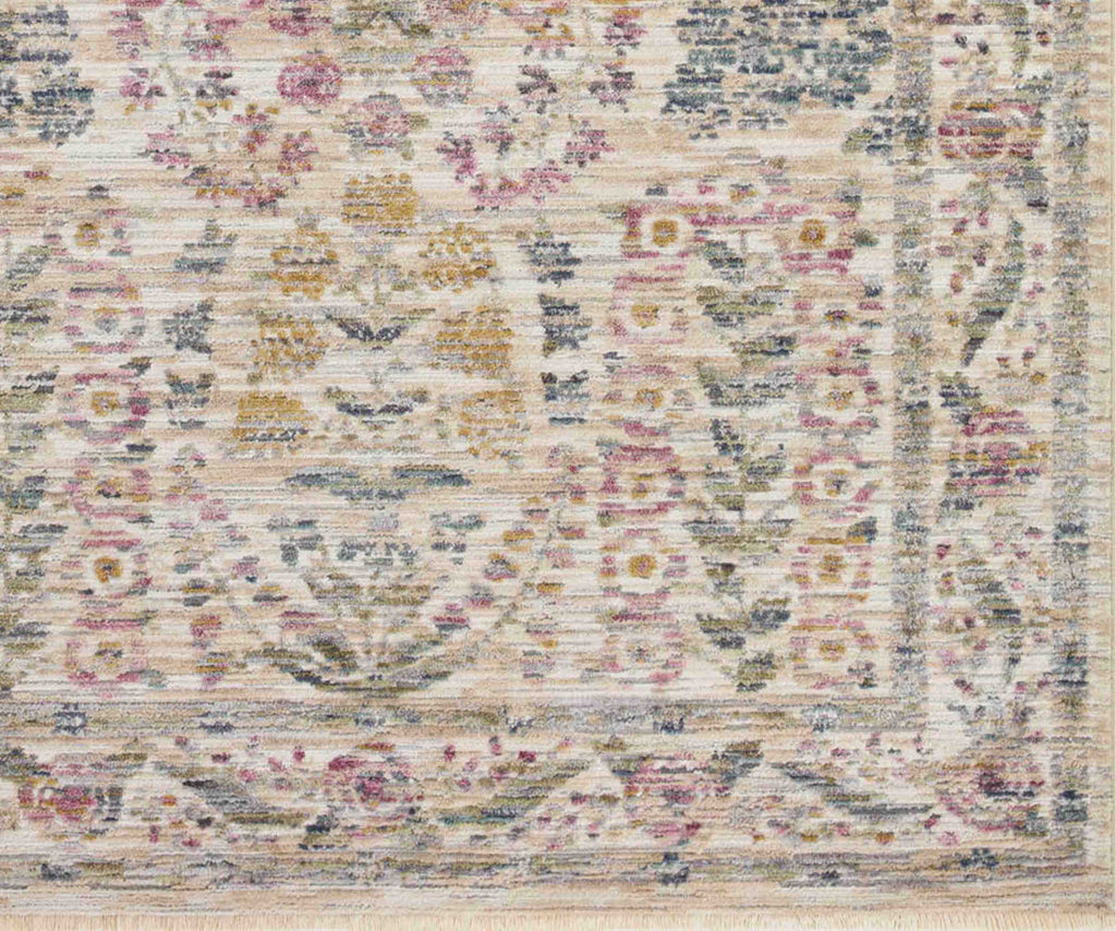 Provence Fleur Power-Loomed Rug - Ivory – Rifle Paper Co