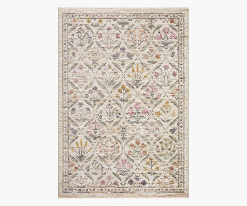 Provence Estee Power-Loomed Rug - Ivory – Rifle Paper Co