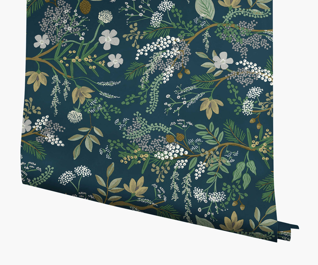 Juniper Forest Wallpaper - Evergreen – Rifle Paper Co
