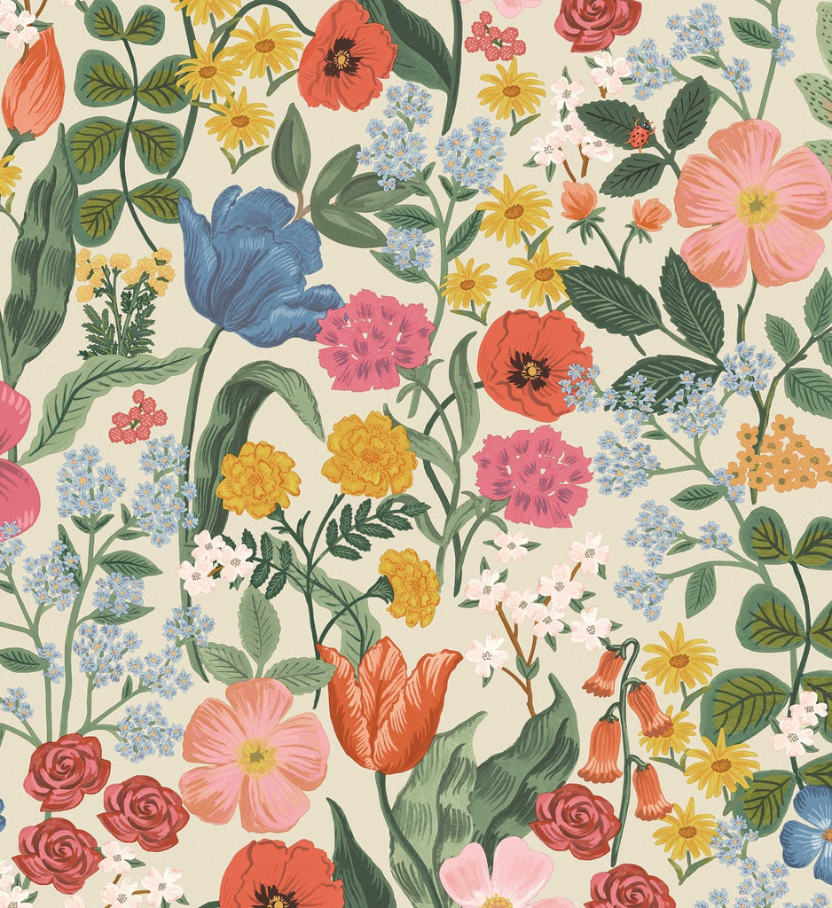 Blossom Wallpaper - Cream – Rifle Paper Co