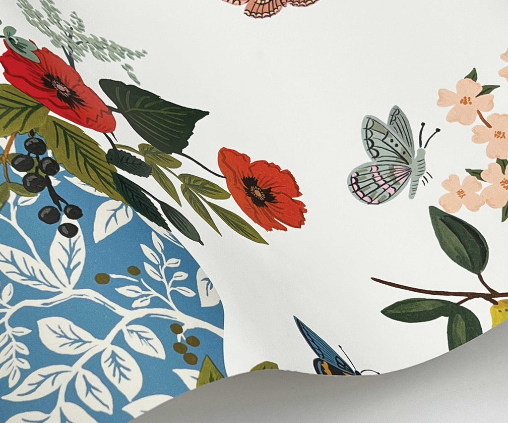 Flower Studies Wallpaper - Bright Multi – Rifle Paper Co