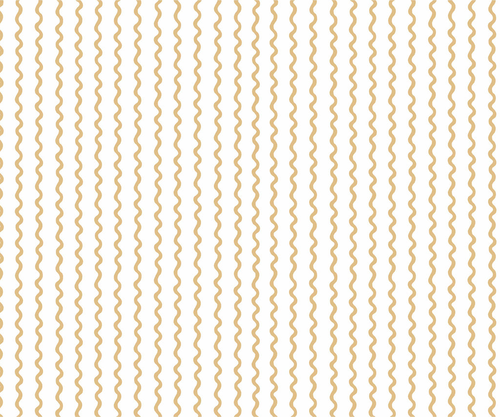 Rickrack Wallpaper - Metallic Gold – Rifle Paper Co