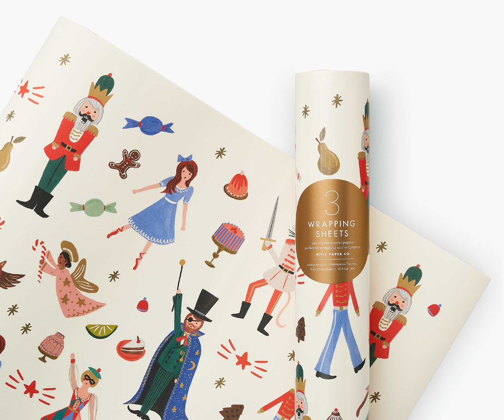 Holiday Wrapping Sheets - Nutcracker – Rifle Paper Co